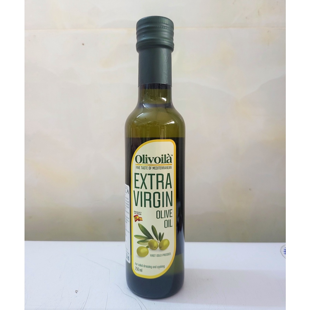 [Chai nhỏ 250ml – Extra Virgin] DẦU Ô LIU NGUYÊN CHẤT [Spain] OLIVOILA ...