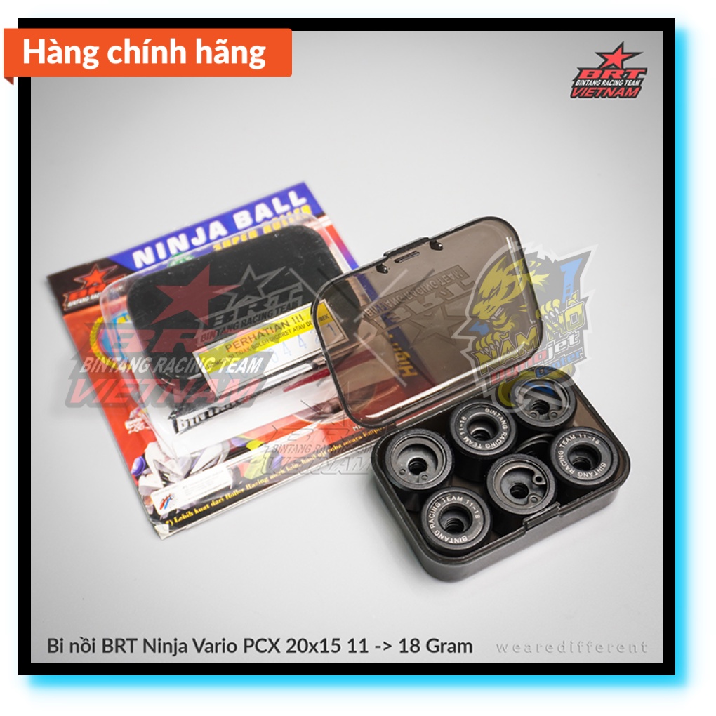 Ninja ball - Bi nồi chỉnh trọng lượng cho xe tay ga Vario/AB/SH/LEAD ...
