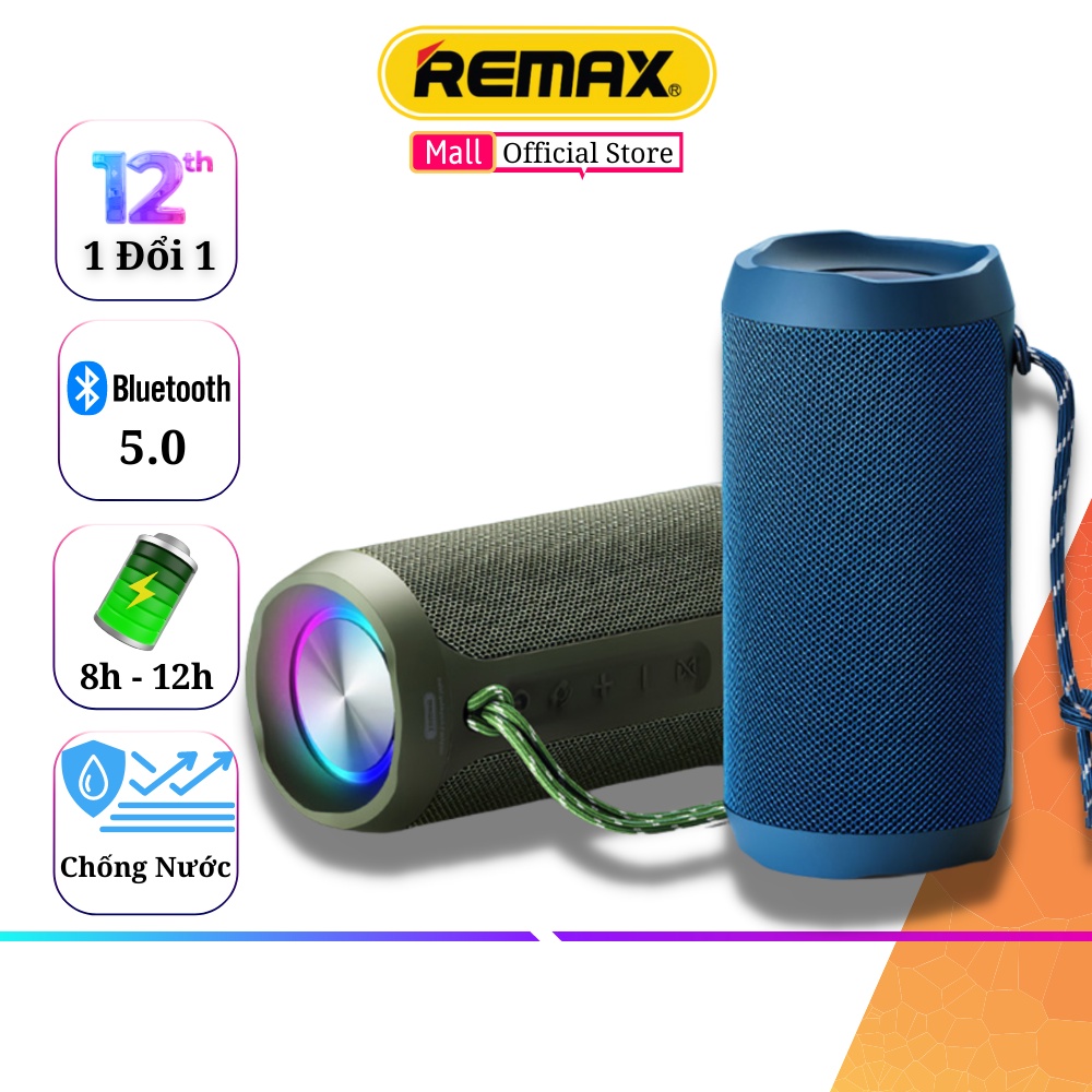 Loa Bluetooth chống nước Remax RB-M28 Pro Nghe Âm Bass mạnh mẽ , Nhạc Hay, Hỗ Trợ Cắm Thẻ Nhớ Tf ...