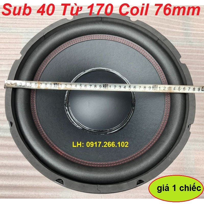 CỦ SUB 40 MARTIN KHUNG NHÔM TỪ 170 COIL 76mm NHẬP KHẨU - GIÁ 1 CHIẾC ...