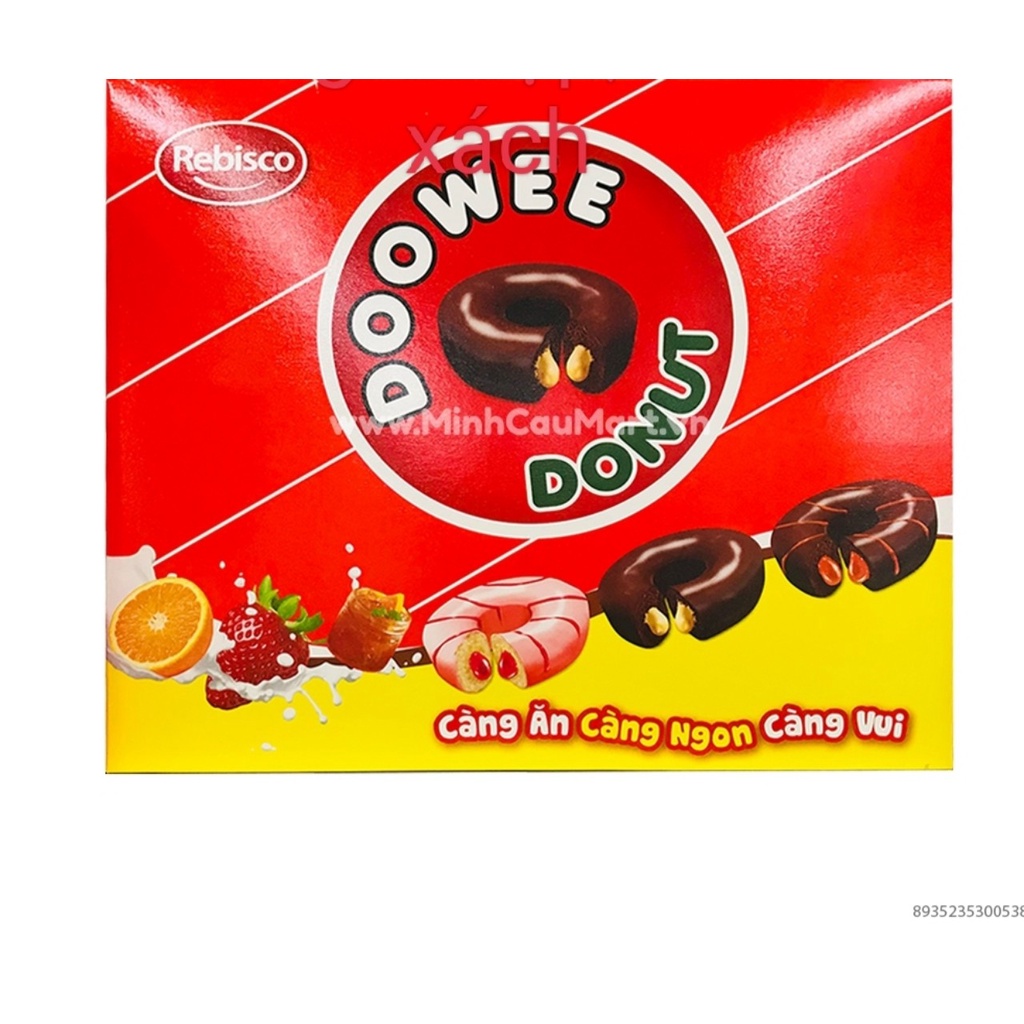 Bánh Dowee Donut hộp 15 chiếc vị tổng hợp | Shopee Việt Nam