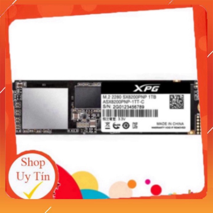 Ổ cứng SSD 1TB Adata SX8200 Pro M.2 NVMe PCIe Gen3x4 (ASX8200PNP-1TT-C ...