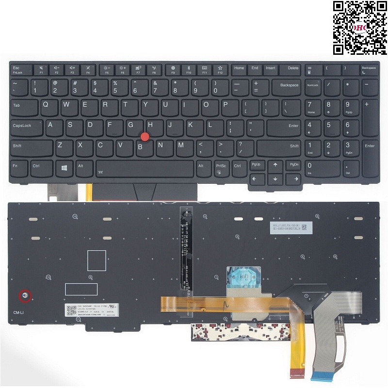 Bàn phím laptop Lenovo ThinkPad E580 E585 E590 E595 T590 P53S L580 L590 P52 P72 P53 P73 | Shopee ...