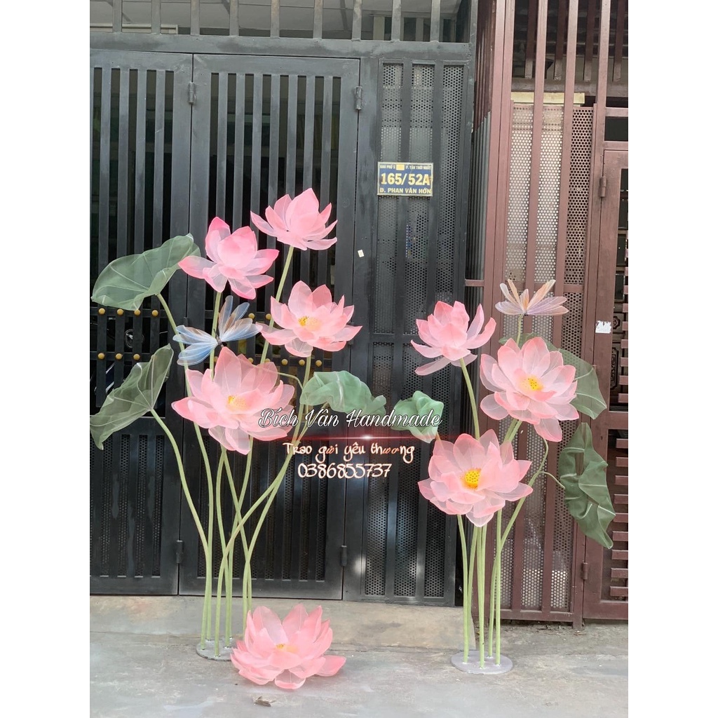 Hoa Sen Trang Trí Khổng Lồ | Giant Flower | Shopee Việt Nam