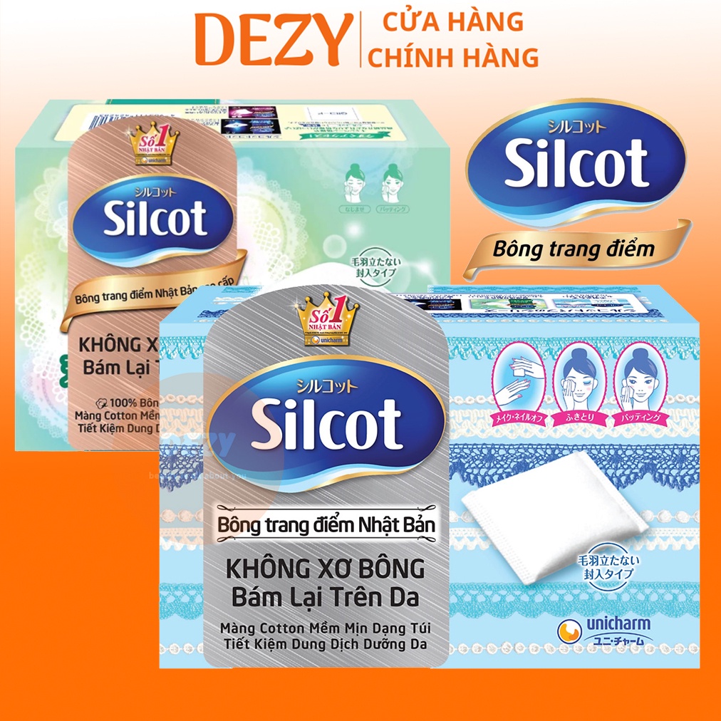 Bông Tẩy Trang Silcot Premium Tẩy Trang Điểm CHÍNH HÃNG Diana Thấm Đều ...