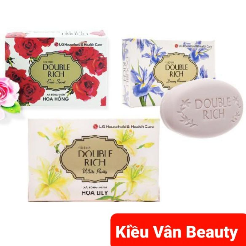 (Combo 10 Bánh) Xà bông tắm DOUBLE RICH 90g | Shopee Việt Nam