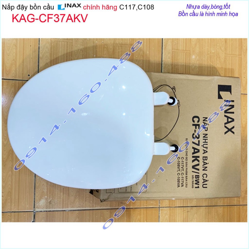 Nắp đậy bồn cầu Inax chính hãng KAG-CF37AKV, nắp cho bàn cầu Inax ...