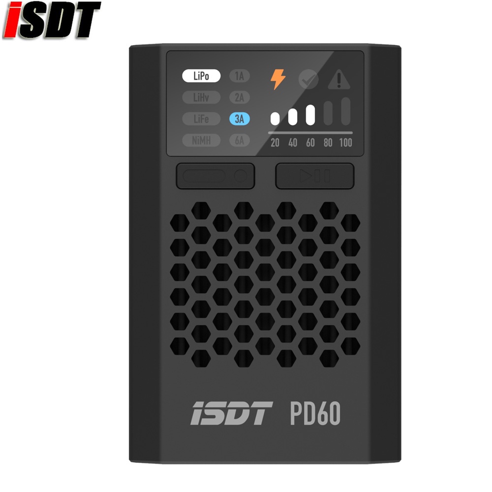 Isdt URUAV PD60 60W 6A Type-C Đầu Vào Cân Bằng Pin FPV Sạc Cho 1-4S ...