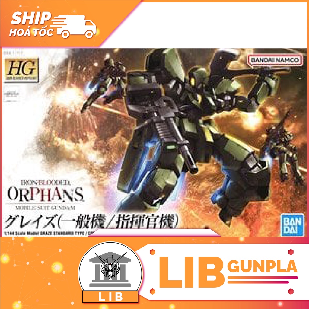 Mô hình lắp ráp Gundam HG IBO Graze Standard Type / Commander Type ...