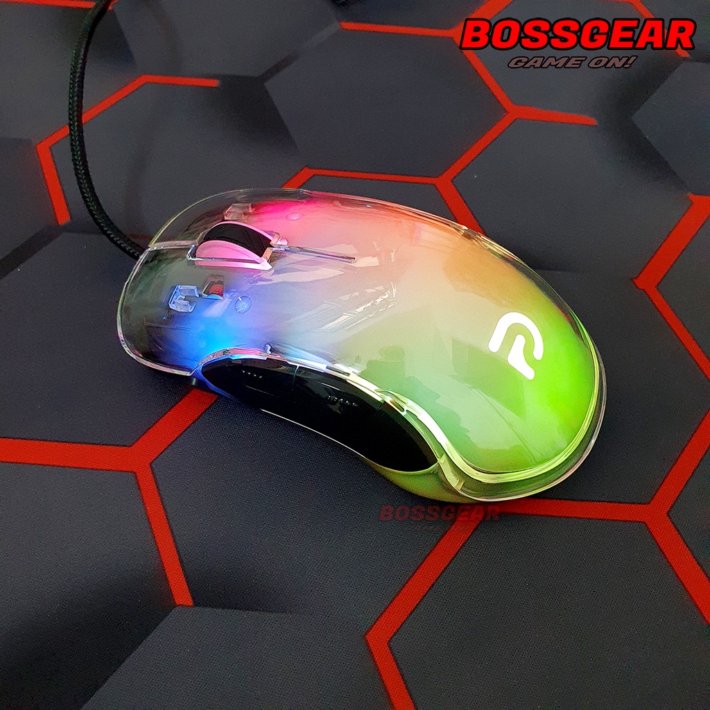 Chuột Gaming G702 RGB Công thái học ( LED RGB, 6400 DPI, Trong Suốt ...