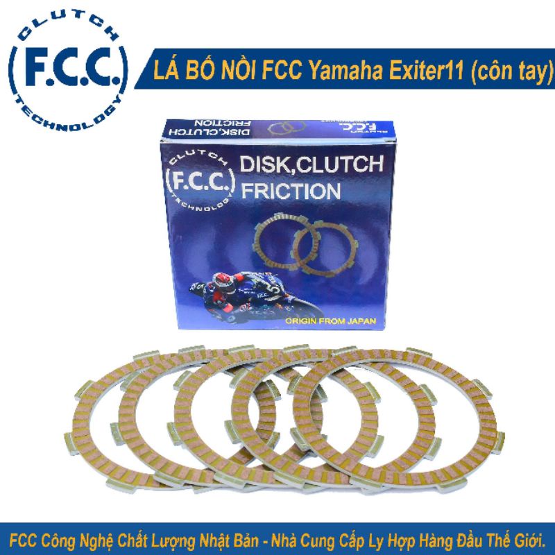 Lá bố nồi xe Exciter 135 Côn tay Ex135 hãng Fcc Nhật Bản (cho xe máy ...