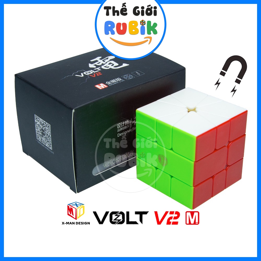 Rubik SQ-1 Có Nam Châm QiYi X-Man Volt Square-1 V2 M Fully Magnetic ...