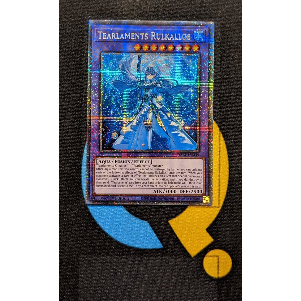 Thẻ Bài Tiếng Anh:Tearlaments Rulkallos - DABL-EN039 - Starlight Rare ...
