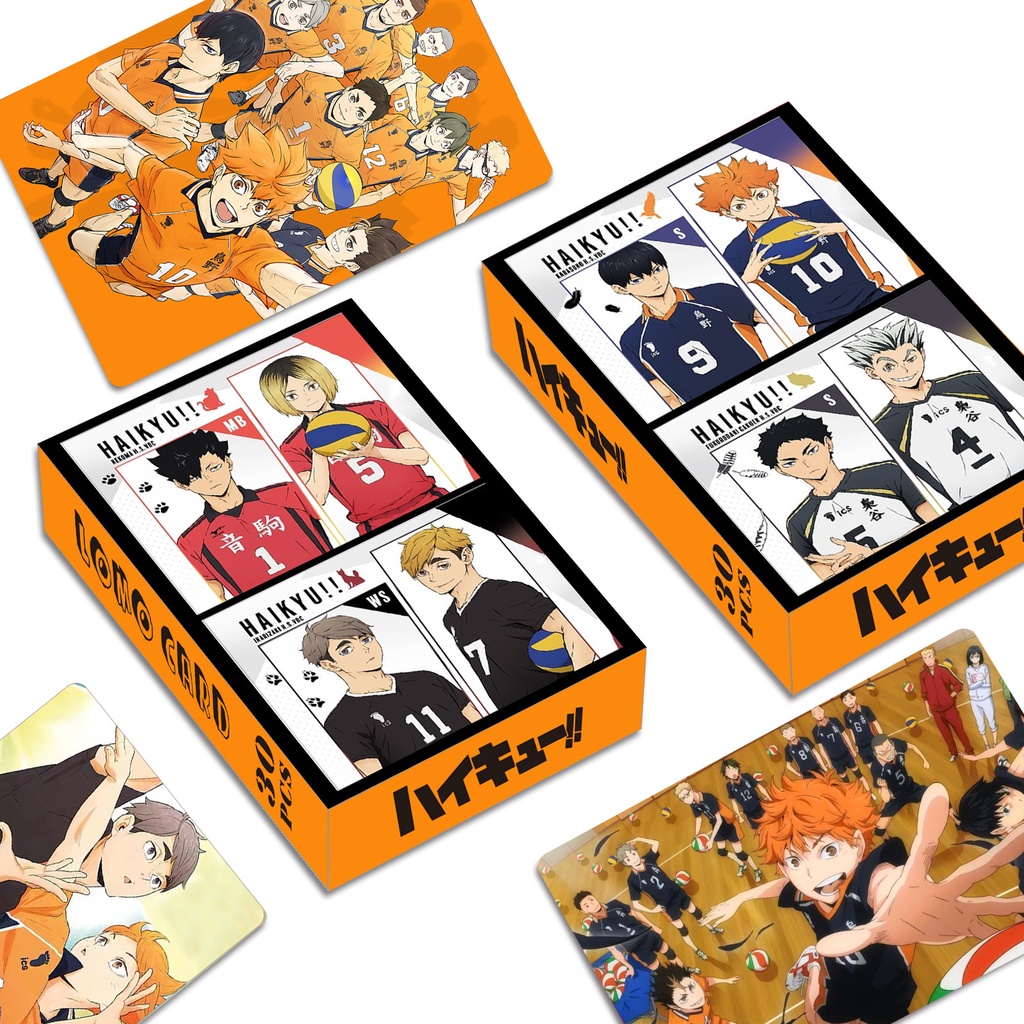 Haikyuu! Lomo Card Double-sided Color Printing Photocard Postcard ...