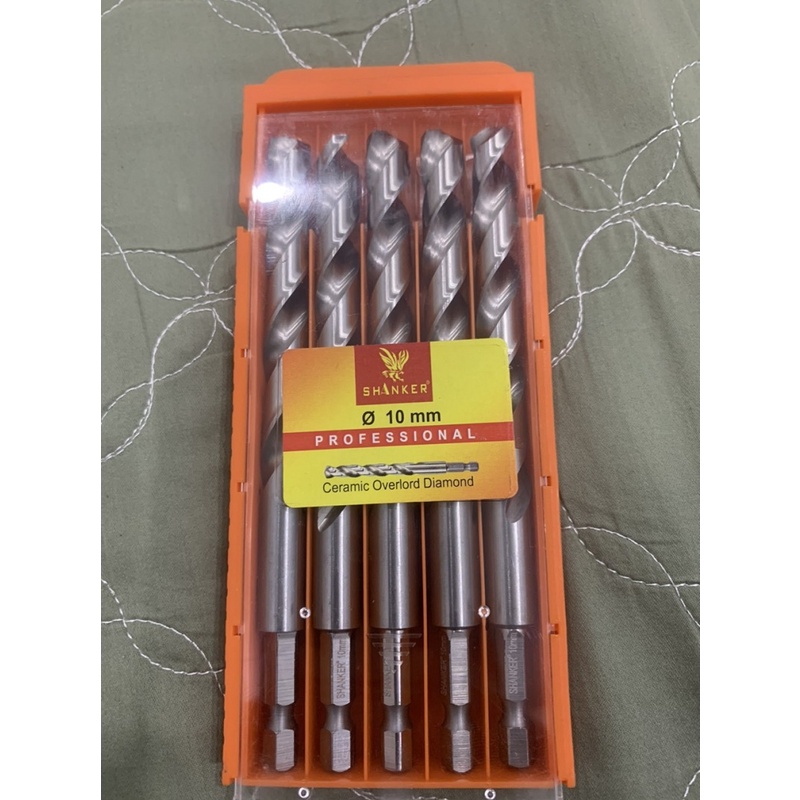 Mũi khoan inox SHANKER chuôi lục giác chuyên khoan inox,khoan sắt,khoan thép....Chất liệu thép ...