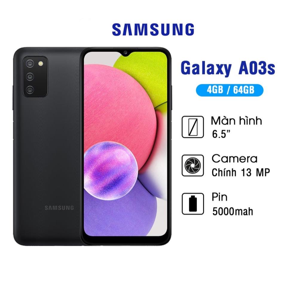 [GIẢM GIÁ] Điện thoại SAMSUNG GALAXY A03 (4G/64GB) - HÀNG CHÍNH HÃNG Nguyên seal bảo hành 12 ...