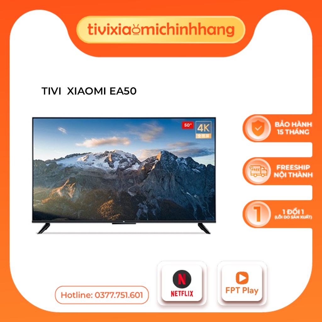 Tivi Xiaomi Chính Hãng EA50 2022 Series | Shopee Việt Nam