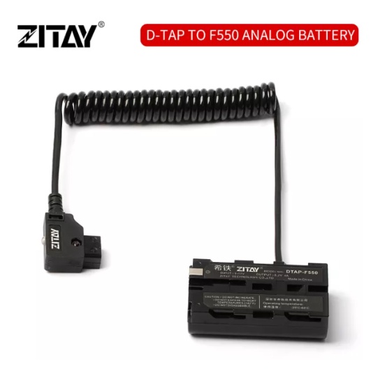 ZITAY D-tap đến f550 pin ảo cho Sony np-f970, f750, f770, f960, f550, f530, f330, f570 | Shopee ...