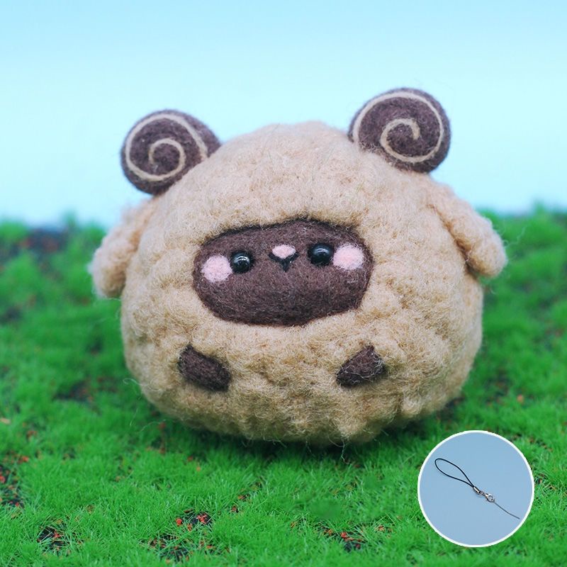 Len Chọc Handmade, Bộ Kit Len Chọc Cừu Cục Cưng [Cho Người Mới Bắt Đầu ...