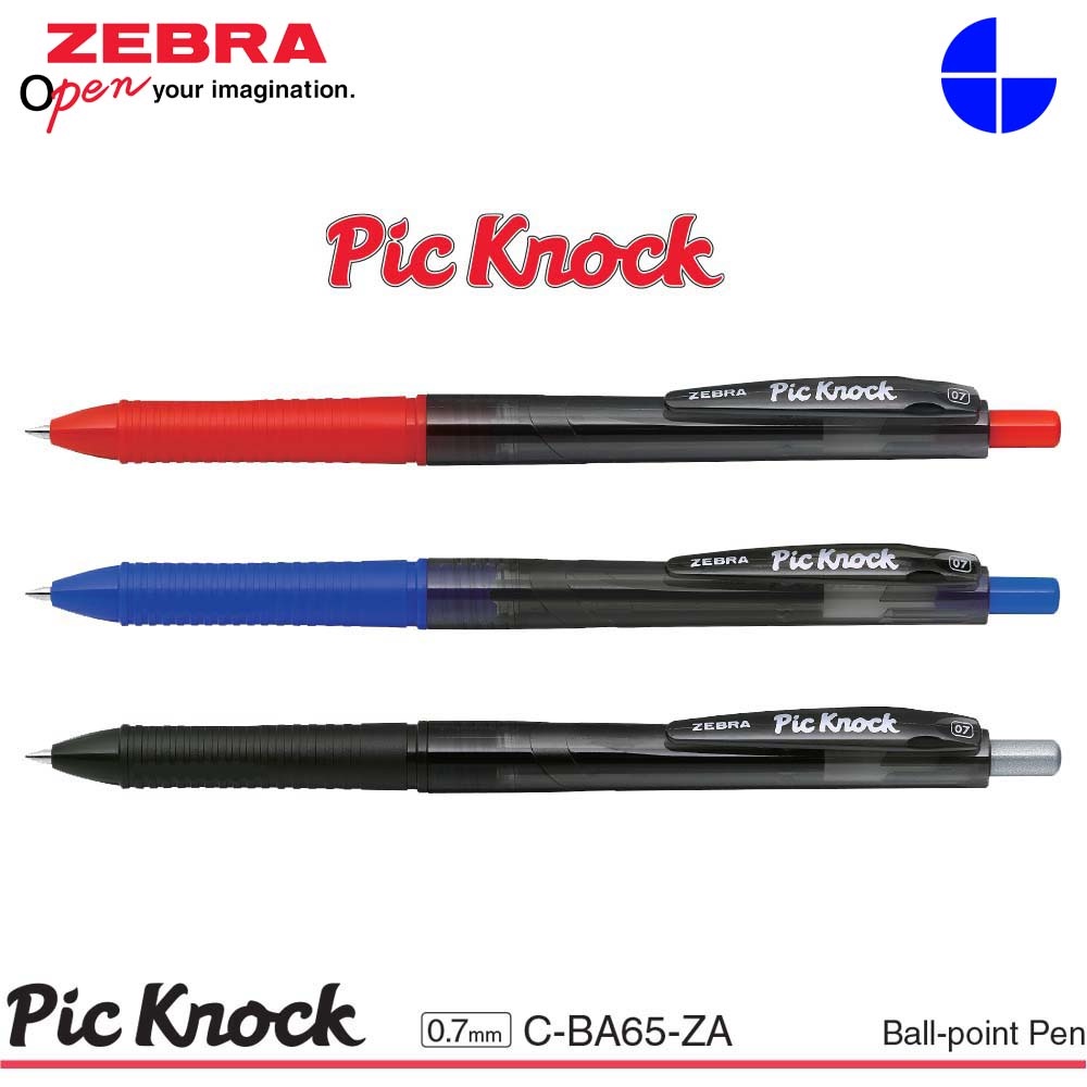 Bút Bi Zebra Pic Knock Chính Hãng Nhật Bản (Mực Xanh / Đen) | Shopee ...