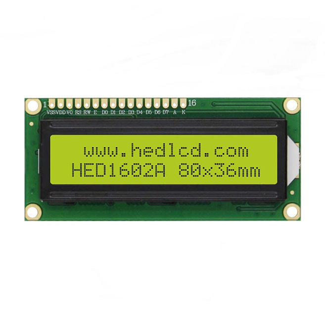 Màn Hình LCD 1602 5V + Mạch Chuyển Đổi I2C - LCD 1602 Xanh Lá/Xanh ...