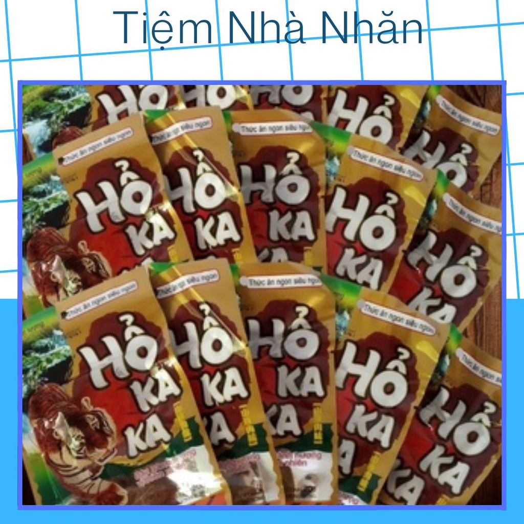 Combo 10 gói cay Hổ kaka, snack thịt hổ thơm ngon tuổi thơ | Shopee ...
