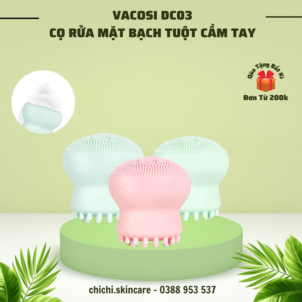 Cọ rửa mặt bạch tuộc Boover Vacosi DC03 | Shopee Việt Nam