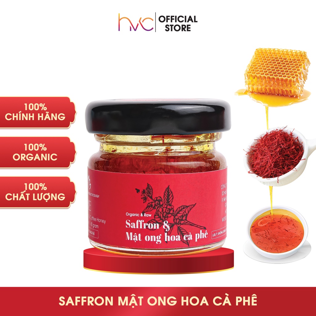 Saffron ngâm mật ong Kingdom Herb chính hãng, nhụy hoa nghệ tây ngâm ...