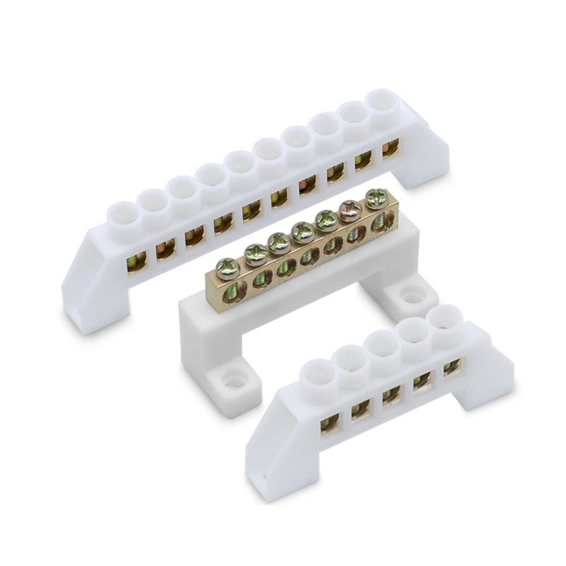 Cầu đấu trung tính loại tốt 5P 7P 10P 20P - kèm đế nhựa | Shopee Việt Nam