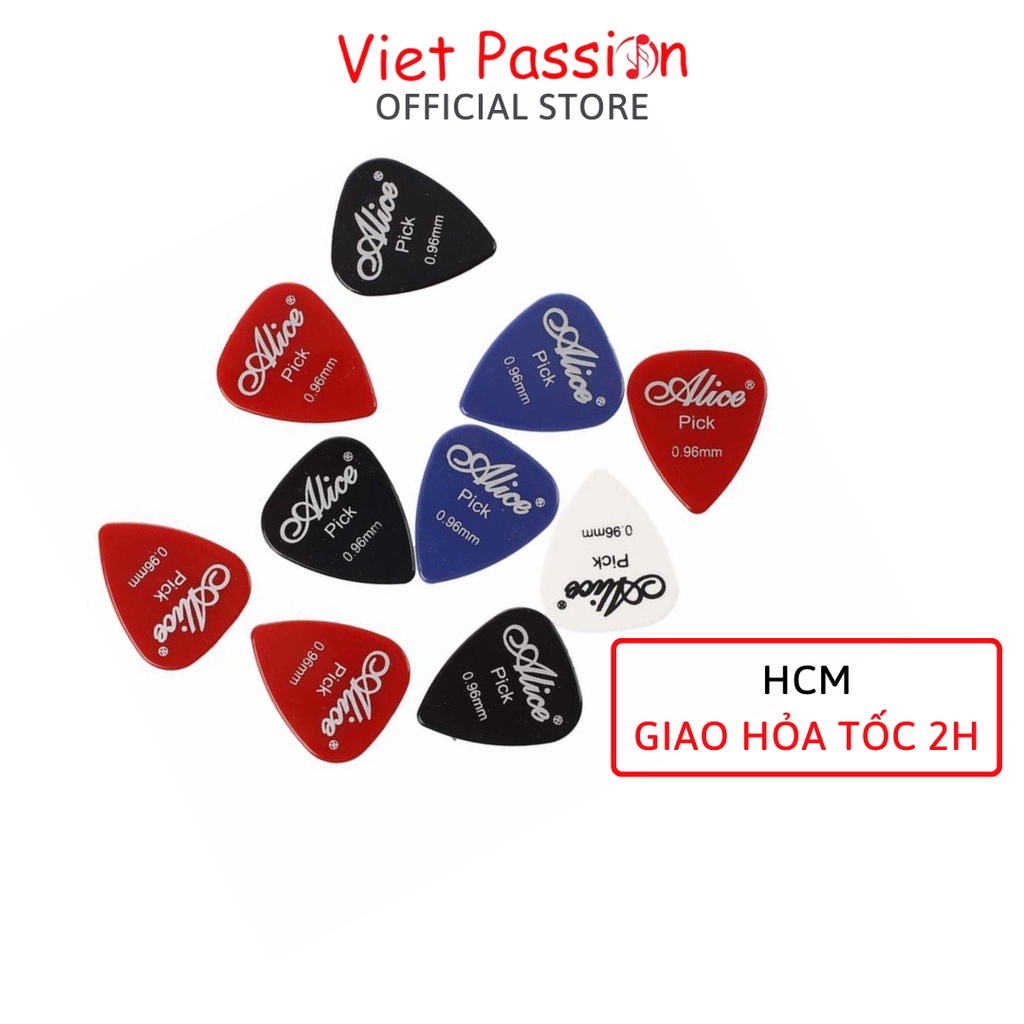 Pick Gảy Phím Đàn Alice Pick độ dày 0,81mm Viet Passion HCM | Shopee ...