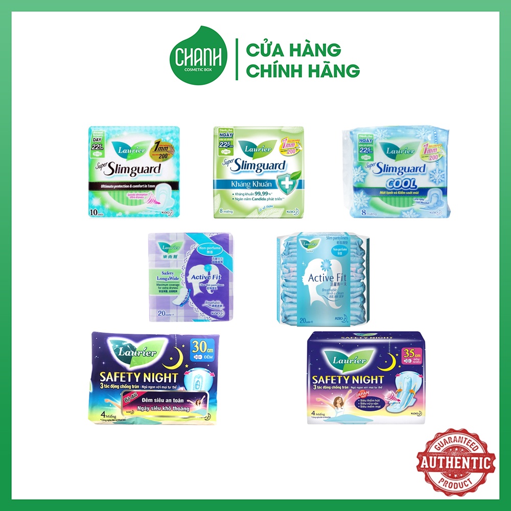 BVS Laurier, băng vệ sinh ban đêm và hàng ngày Nhật Bản | Shopee Việt Nam