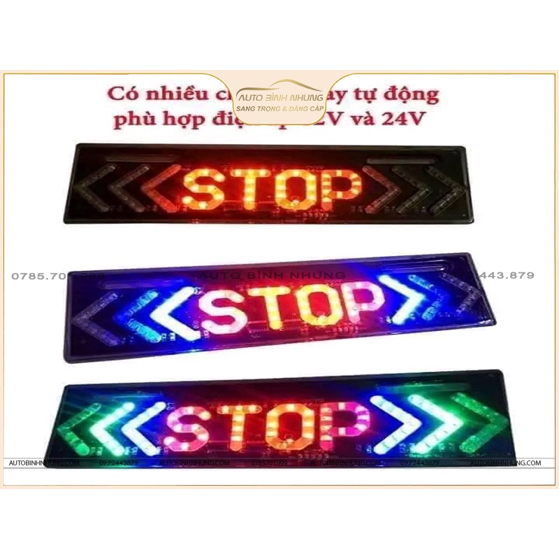 Đèn led STOP 24V, đèn led trang trí,đèn cảnh báo | Shopee Việt Nam