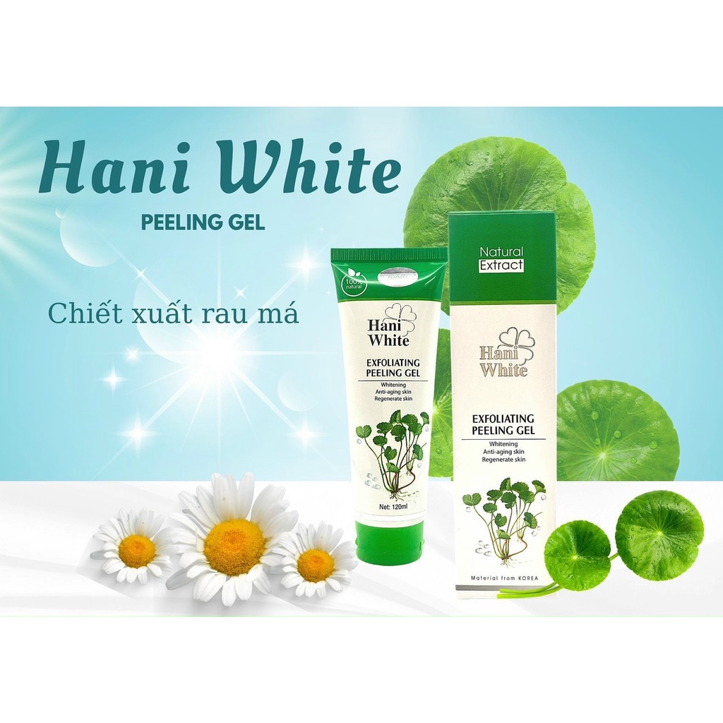Gel Tẩy Tế Bào Chết Da Mặt HANI WHITE Centella | Shopee Việt Nam