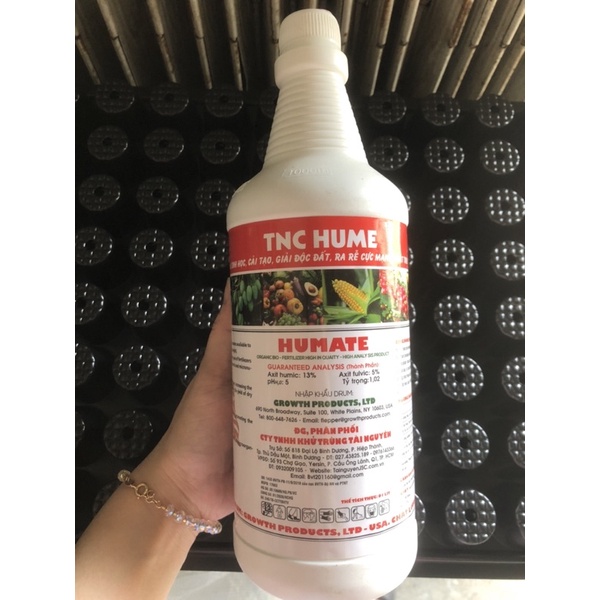 Phân bón lá Humate - chai 1l | Shopee Việt Nam