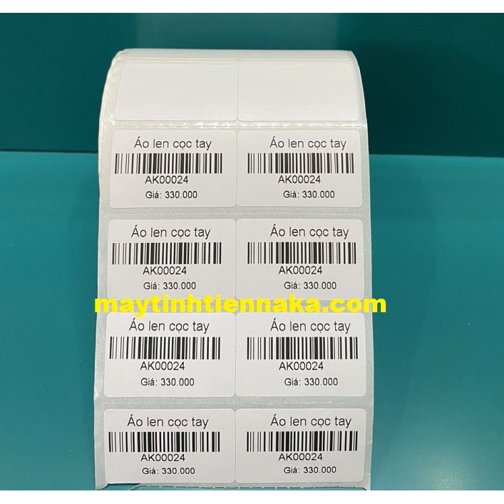 [COMBO 20 CUỘN] Giấy tem in mã vạch 35x22 tem nhiệt 2 tem 70x22 mm tem ...