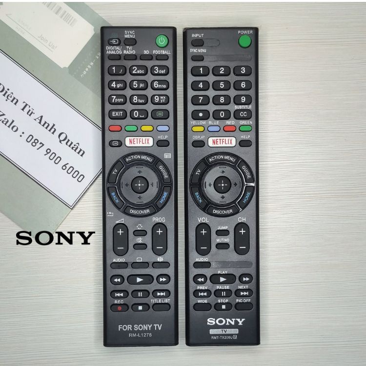 Remote tivi Sony - Điều khiển Tivi Sony ( Chính Hãng ) | Shopee Việt Nam