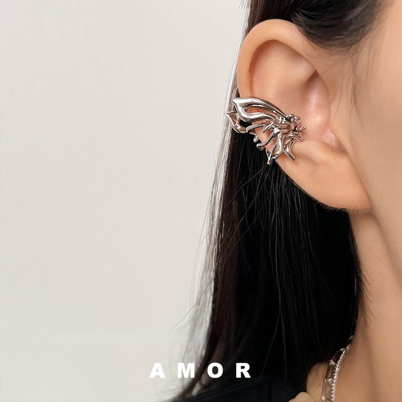 Fairy Butterfly Earclip Nữ Earhole Earhole Kẹp Tai Gió Mát Thời Trang ...