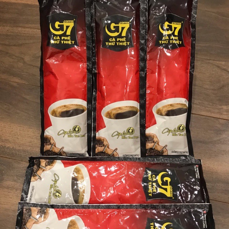 Cafe hoà tan đen G7, gói lớn 30g | Shopee Việt Nam