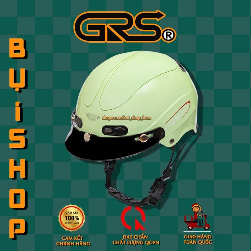 HƠN 30 MÀU Nón GRS A102 bảo hiểm nửa đầu 1/2 chính hãng - Nón sơn GRS 102 siêu bền màu 100% công ...