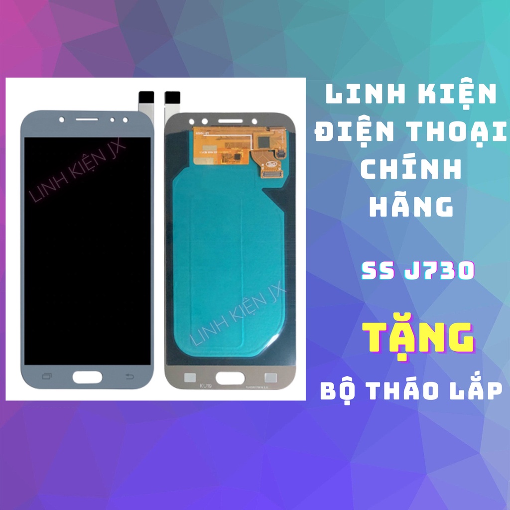 Màn hình Samsung Galaxy J7 Pro J730 2ic Oled thay thế cho màn rơi vỡ hỏng cảm ứng, có bảo hành ...