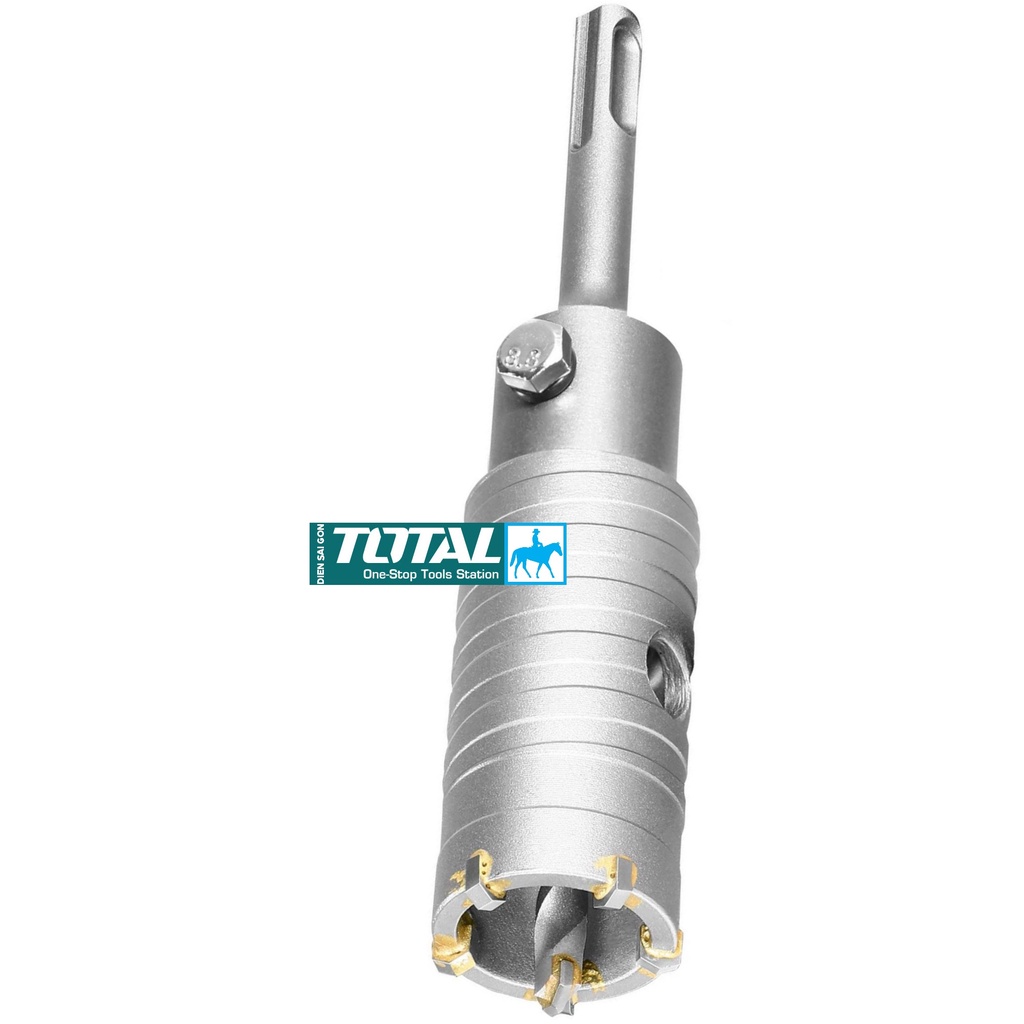 Mũi khoan tường Khoan bê tông khoét lỗ 30mm 50mm Hole Core Bit TOTAL ...