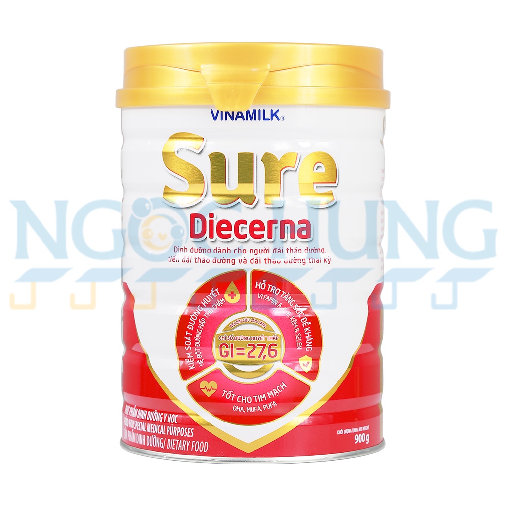 [HSD T12/25] Sữa bột Vinamilk Sure Diecerna 900g | Shopee Việt Nam