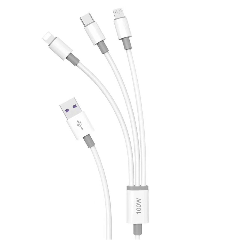 Cáp sạc nhanh DUDAO USB L8S 3 trong 1 / L4 cho Type C / Micro / IP ...