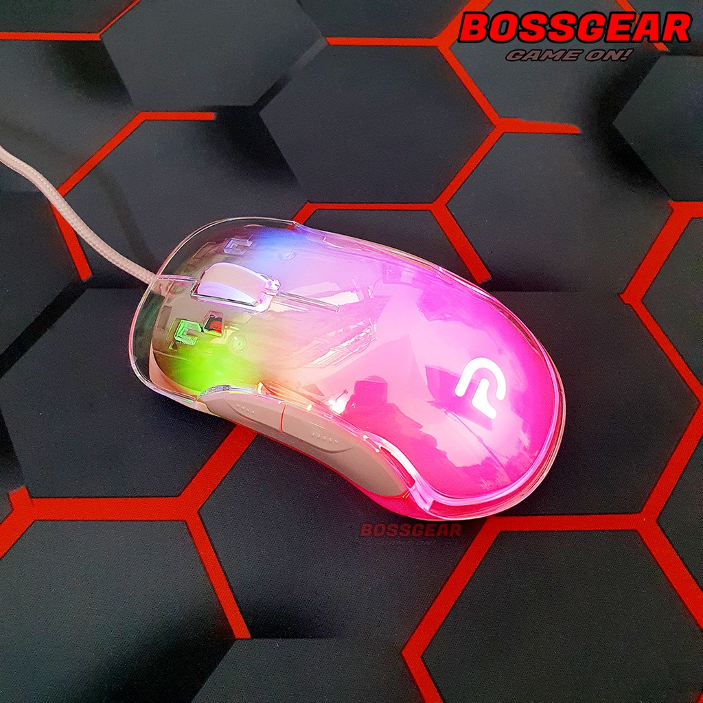 Chuột Gaming G702 RGB Công thái học ( LED RGB, 6400 DPI, Trong Suốt ...