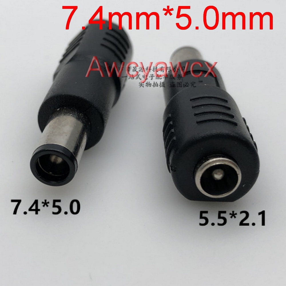1 cái giắc cắm nguồn dc 5.5mm 2.1mm đầu cắm nữ chuyển đổi sang nam 7.4mm-2.0mm type-c micro mini ...