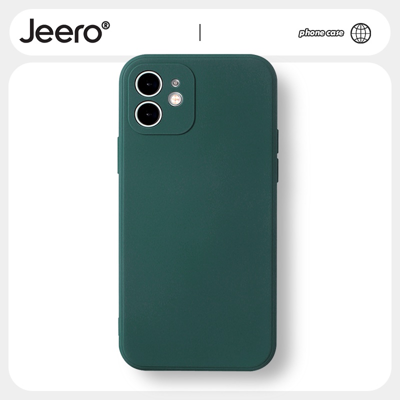 Ốp lưng JEERO mềm chống bẩn chống sốc Cho iPhone 16 15 14 13 12 11 Pro ...