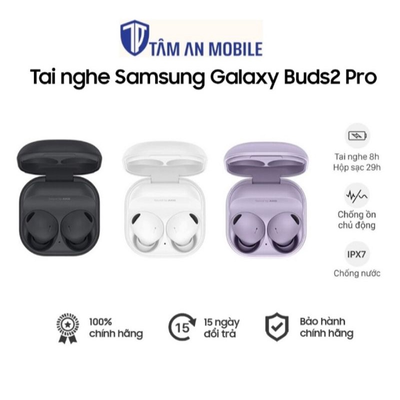 Tai nghe SamSung Galaxy Buds 2 Pro - Chính Hãng, mới 100% | Shopee Việt Nam