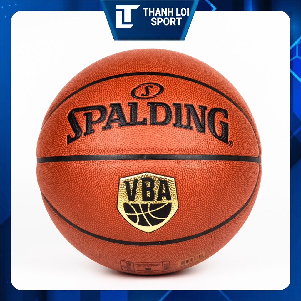 Quả Bóng Rổ Thi Đấu Spalding VBA Gold Official | Shopee Việt Nam