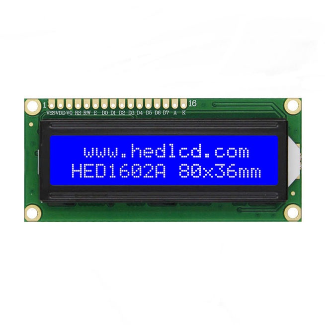 Màn Hình LCD 1602 5V + Mạch Chuyển Đổi I2C - LCD 1602 Xanh Lá/Xanh Dương | Shopee Việt Nam