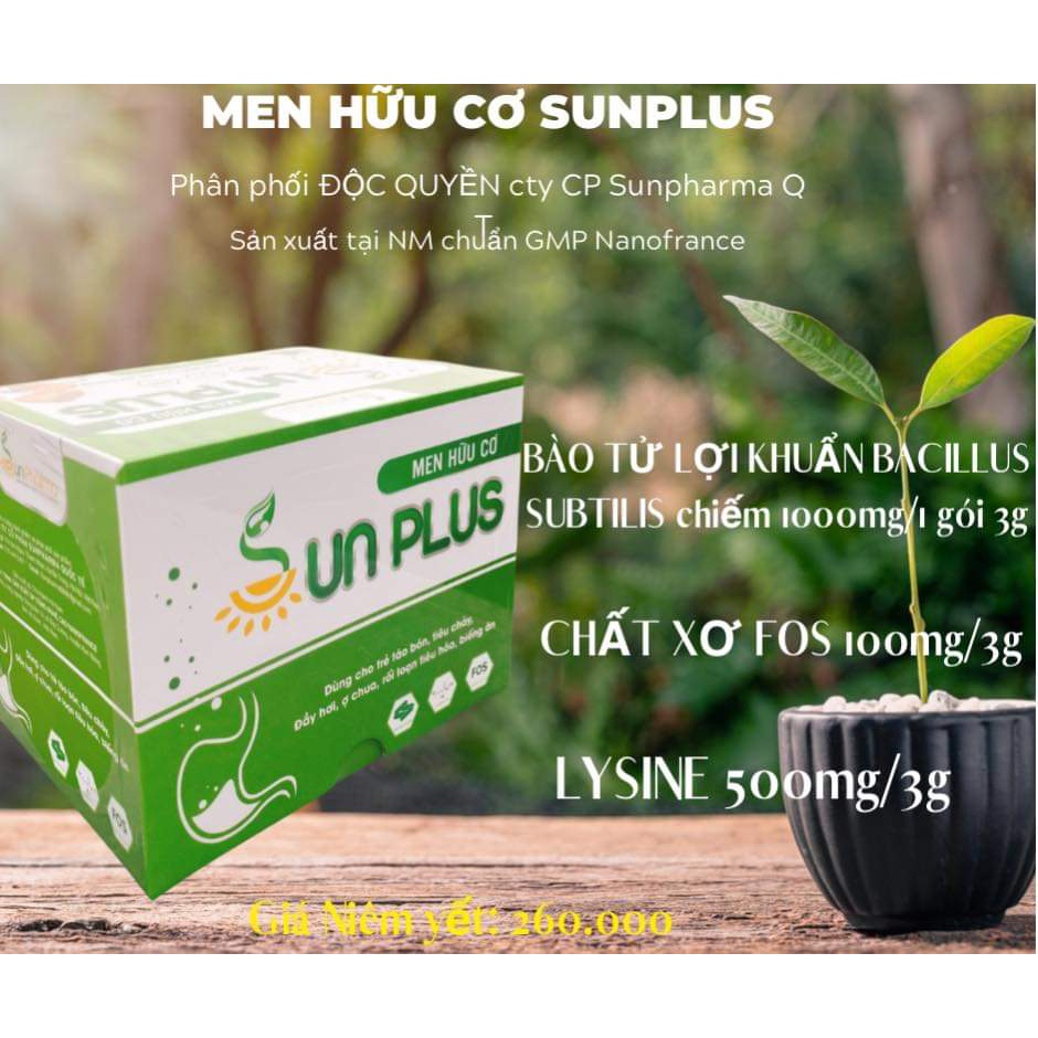 [CHÍNH HÃNG] MEN HỮU CƠ SUNPLUS | Shopee Việt Nam